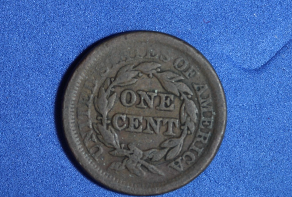 1853- Head Large One Cent Coin #P29344 | eBay