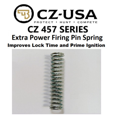 CZ 457 Series Rifles, EXTRA POWER FIRING PIN SPRING, ALL calibers | eBay