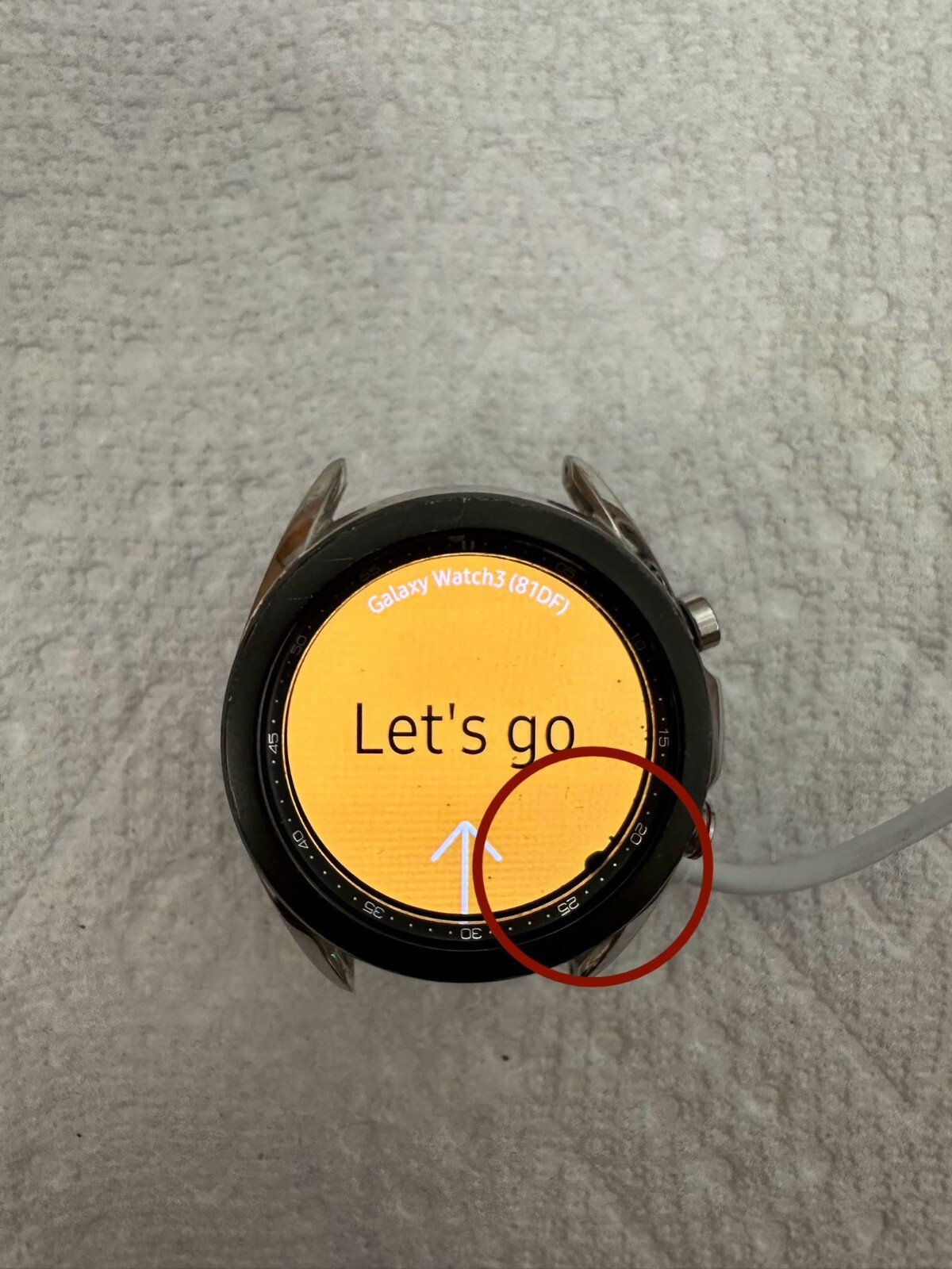 Samsung Galaxy Watch 3 SM-R855U R855 41mm LTE 4G Unlocked Watch LCD Dot ...