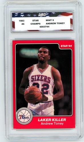 1983-84 Star Philadelphia 76ers 1982-83 NBA World Champions - Andrew ...