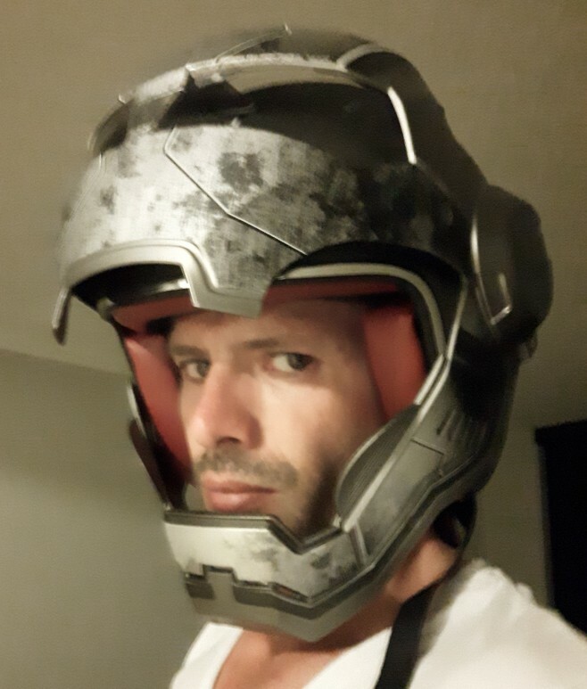 DOT Motorcycle Iron Helmet Masei Full Face Man Helmets Bike Cascos ...