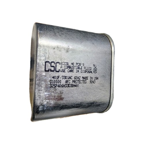 CSC ECCOL II capacitor 40uF/330VAC 60Hz | eBay
