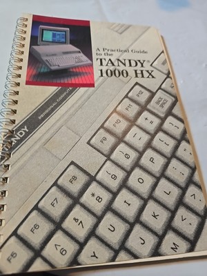 TANDY 1000 HX GUIDE BOOK USER BX915 | eBay