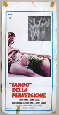 Tango della perversione Italian Film Locandina Poster 70s | eBay