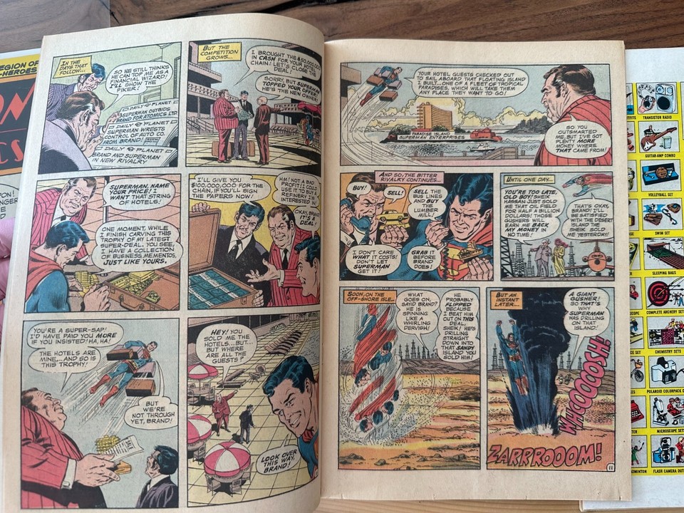 Action Comics #398, 394, 390 (DC Comics) Superman 3 Nice Comic WOW NICE ...