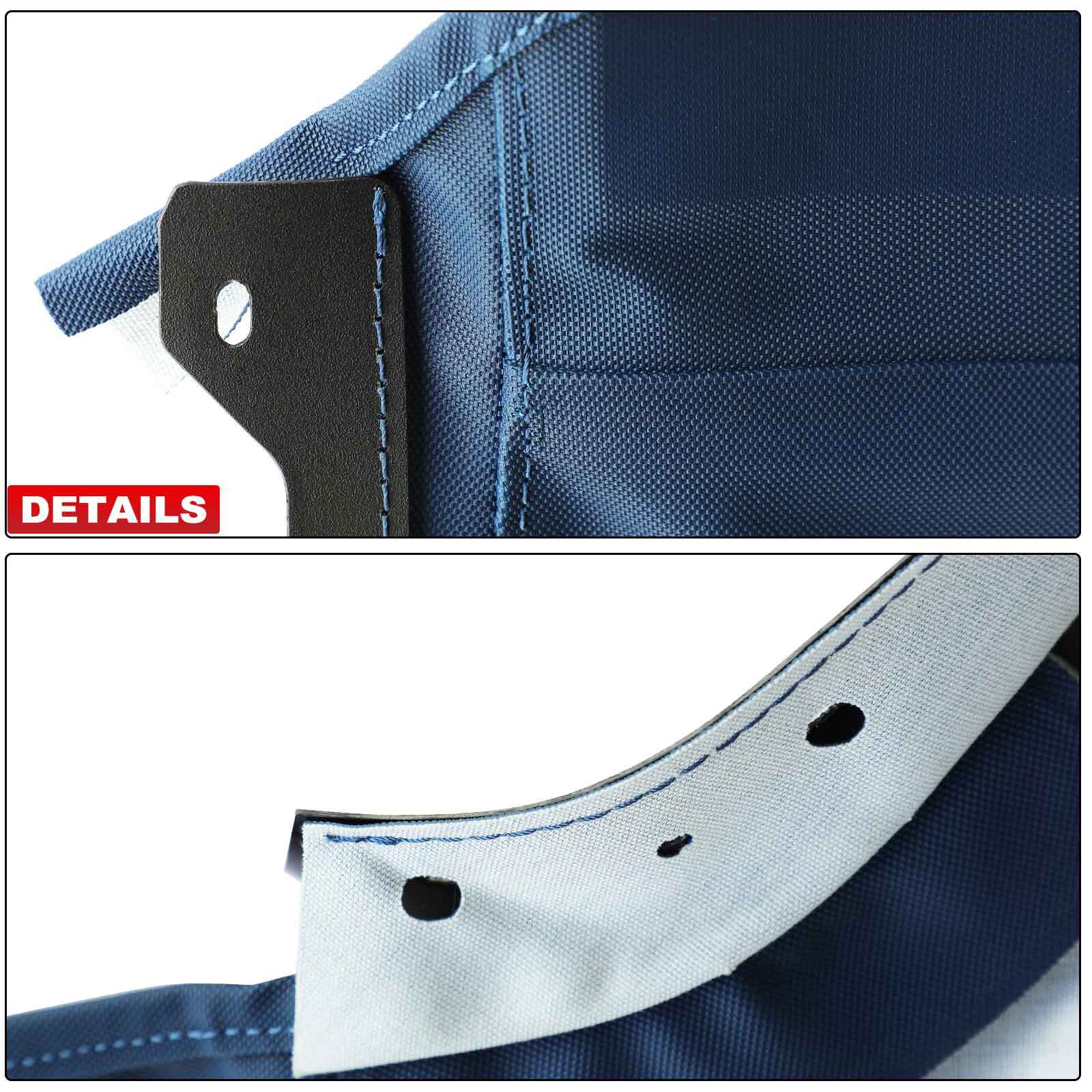 Blue Convertible Soft Top & Plastic Window for Nissan 350Z Z33 2003 ...