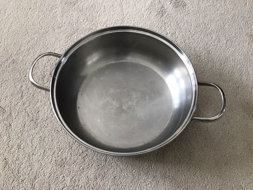 Culinary Essentials 11" Casserole Stainless Steel Handled Pan 3 1/2 ...