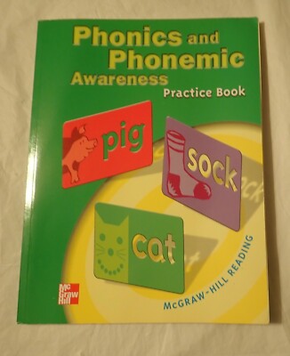 McGraw Hill Reading Phonics and Phonemic Awareness Practice Book Grade ...