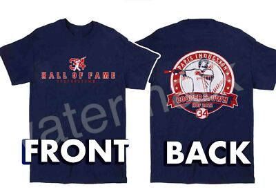 David Ortiz 2022 Hall of Fame Induction Cooperstown Big Papi Shirt ...