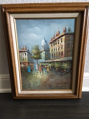 K. Gropper Original Oil Painting | eBay