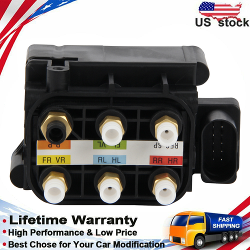 Air Suspension Valve Solenoid Block For Mercedes-Benz W164 W166 W212 ...