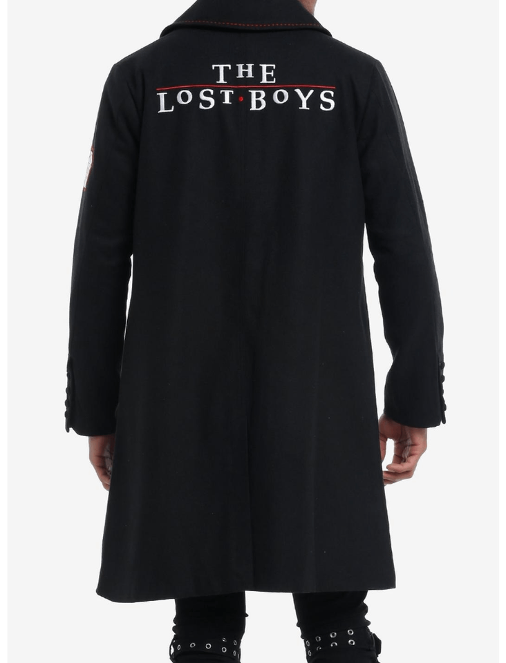The Lost Boys David Goth Emo Trench Coat Size: XL | eBay