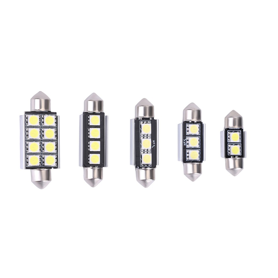 23x Car Interior White LED Light Bulb Dome Trunk Door Replacement Lamp ...