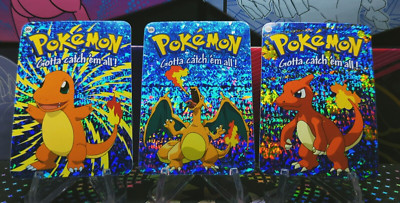Pokemon Nintendo Vending Prism Holo Vintage Sticker Charmander ...