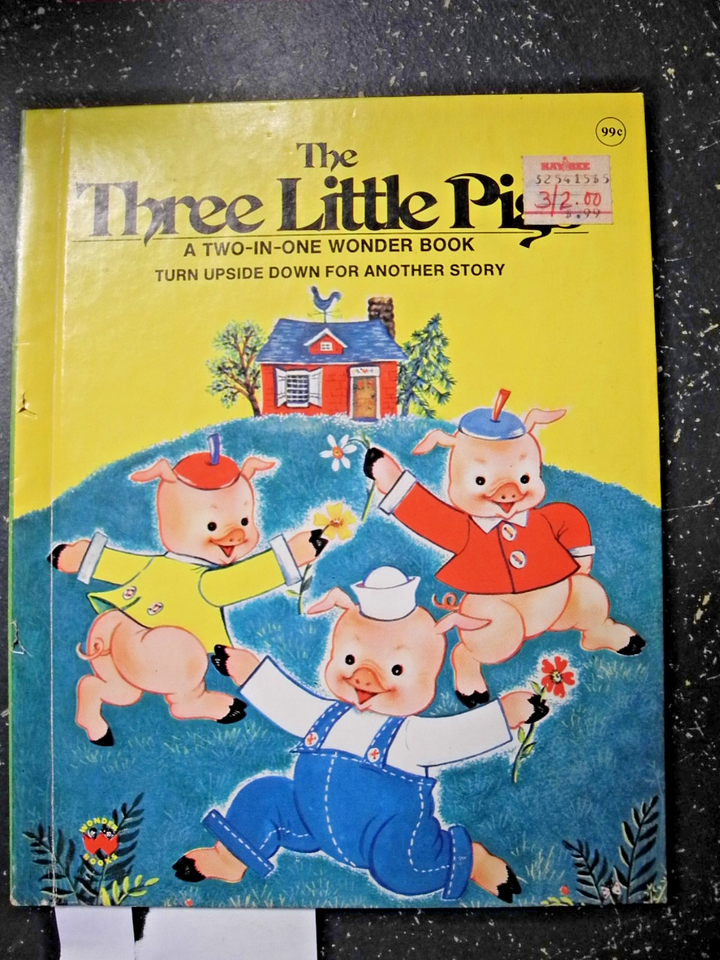 1983/Two-In-One Wonder Book/Little Red Riding Hood/The Three Little ...