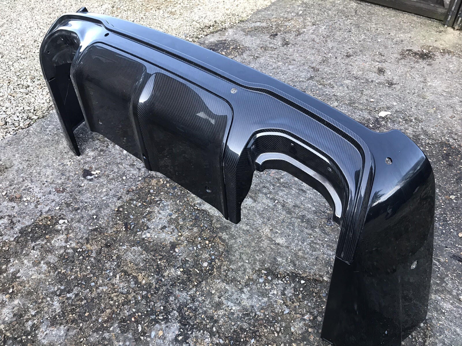 GENUINE URBAN AUTOMOTIVE RANGE ROVER REAR BUMPER L405 FULLY CARBON ...