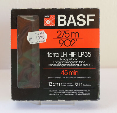 BASF ferro LH Hifi LP 35 Tonband - 275m 902' - NEU und OVP | eBay.de
