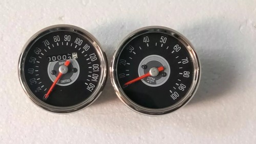 BSA SPEEDOMETER 150 MPH 80 MM + REV COUNTER 4-1 | eBay