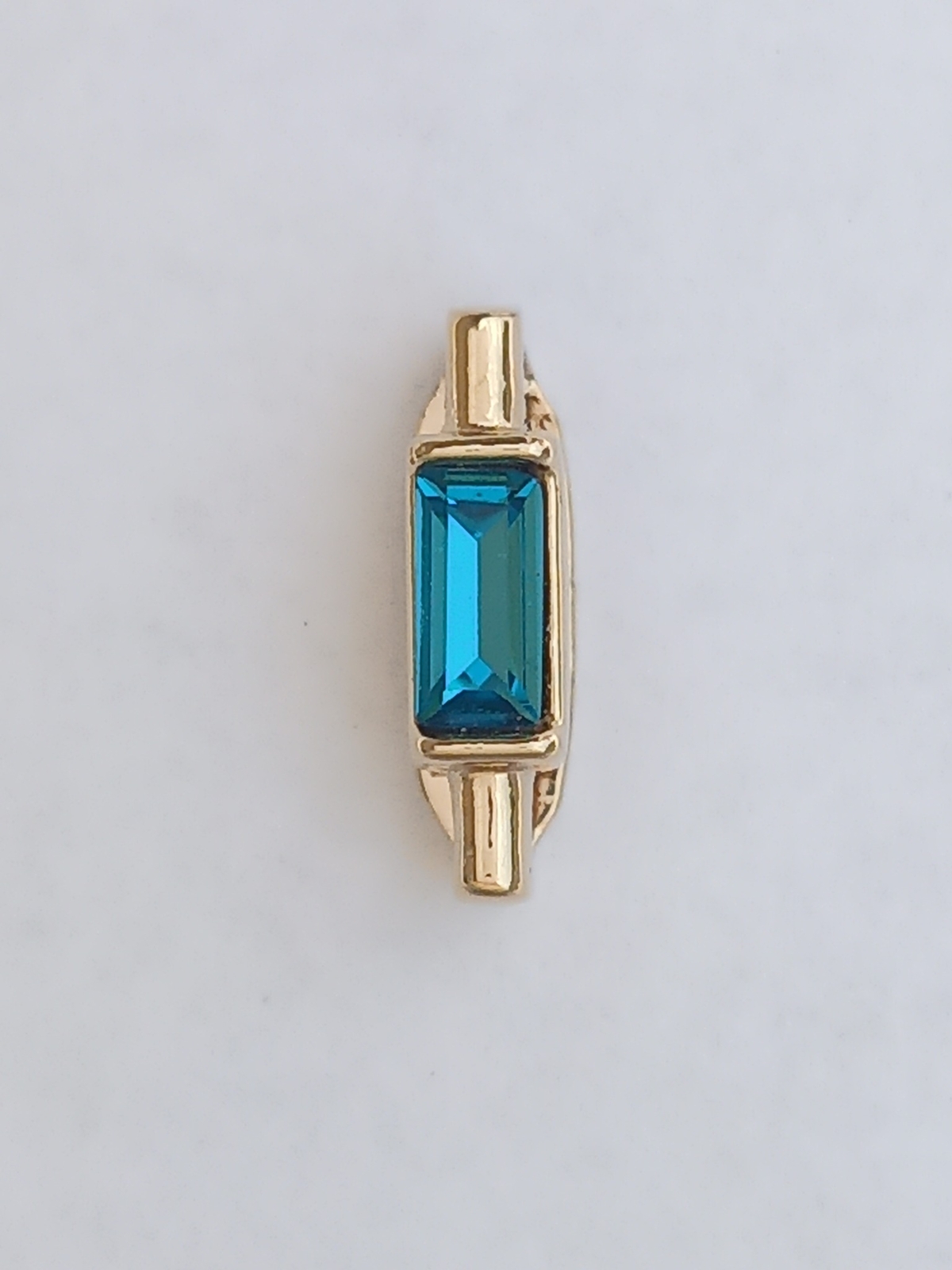 KEEP Collective Gold December Birthstone, Round Timek… - Gem