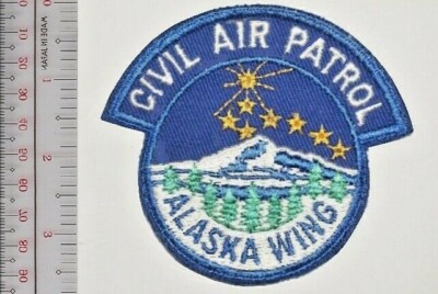 US Civil Air Patrol CAP Alaska Wing US Airforce Auxhiliary Patch NO ...