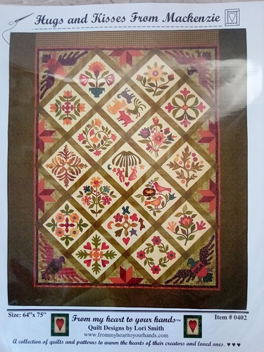 Hugs & Kisses from Mackenzie 0402 Quilt Designs VTG Pattern by Lori ...