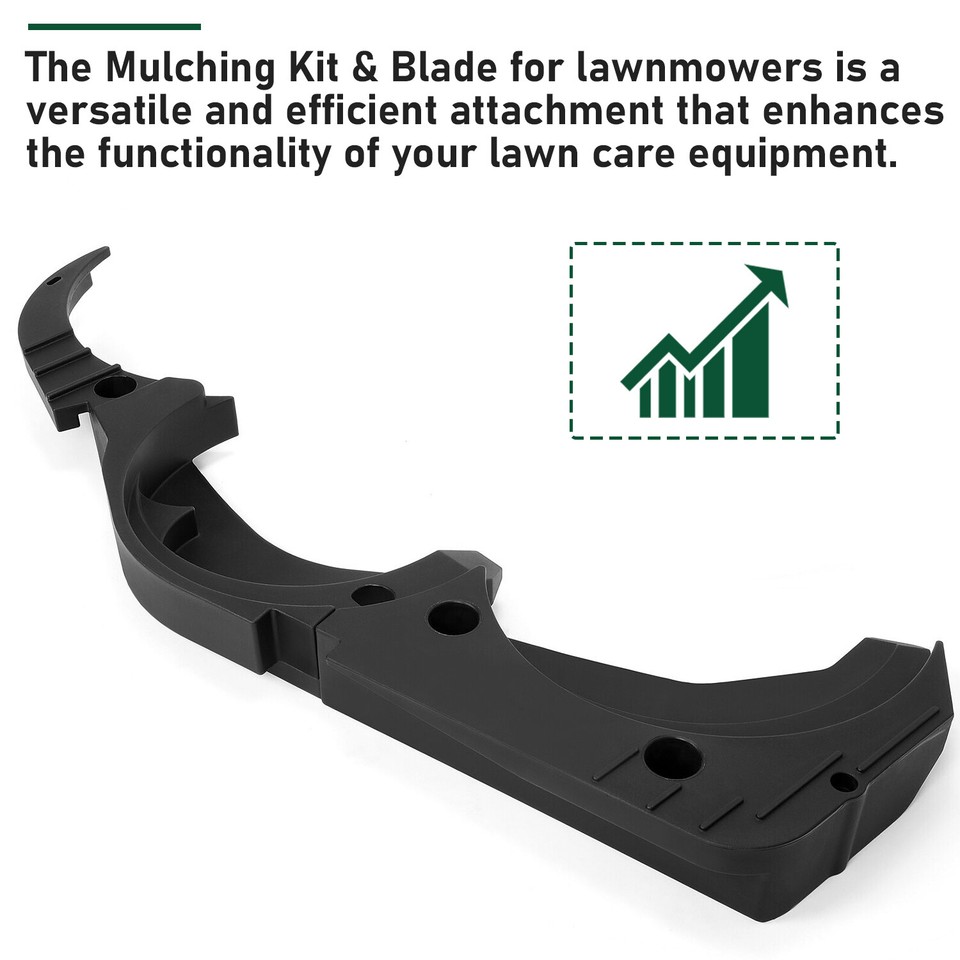 For John Deere 54C 54X 54D 54" Lawn Mower Mulching Attachment w/ Blades ...