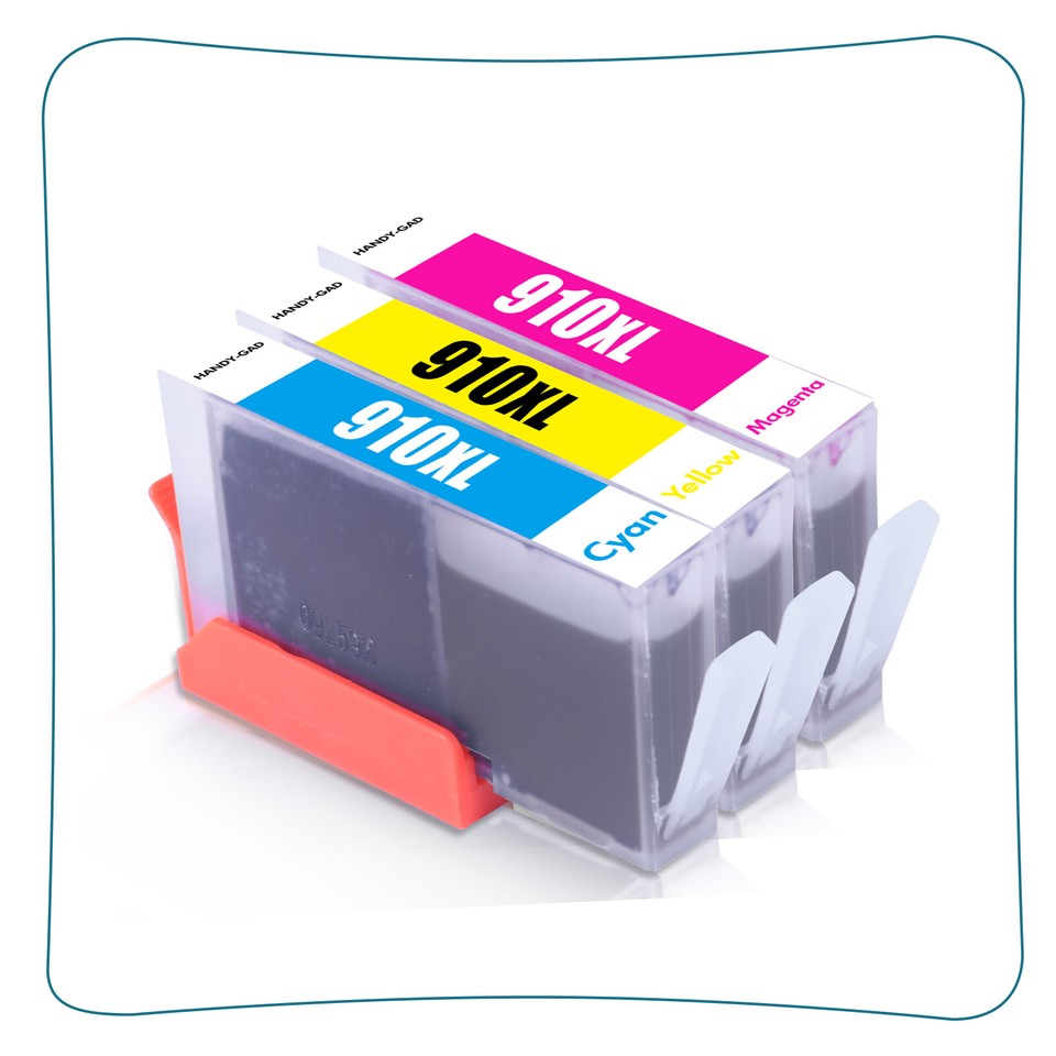2PK 910XL Black Ink Cartridges for HP OfficeJet Pro 8010 8015 8020 8022 ...