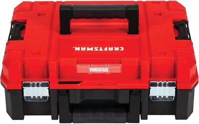 Red Portable Tool Box Heavy Duty Stackable With Bi-material Handle ...
