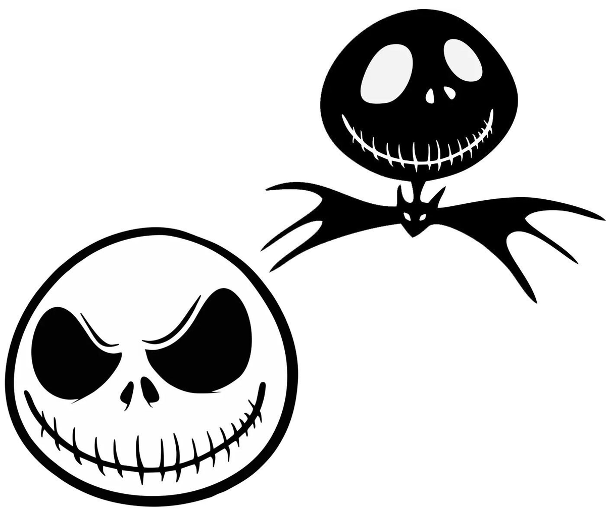 Nightmare Before Christmas Jack Logo