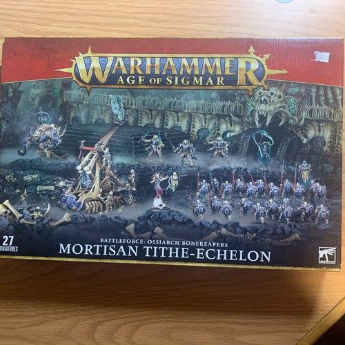 AGE OF SIGMAR - OSSIARCH BONEREAPERS MORTISAN TITHE-ECHELON - 12/11 for ...