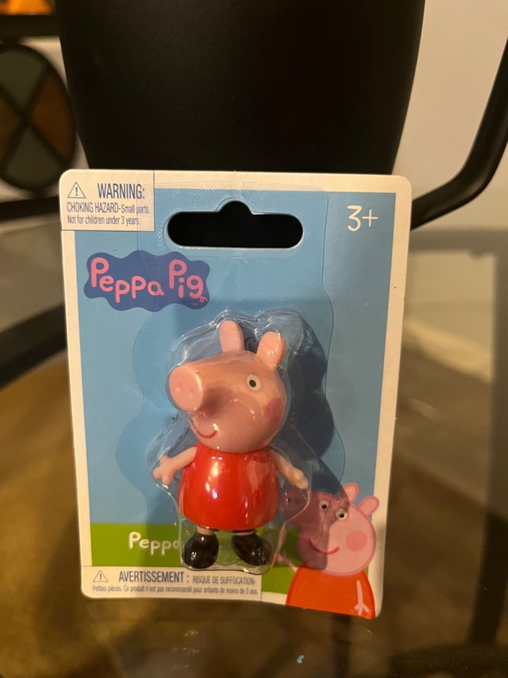 Peppa Pig Figures FAMILY (4 pcs) Peppa Pig, Mummy Pig, Daddy Pig ...