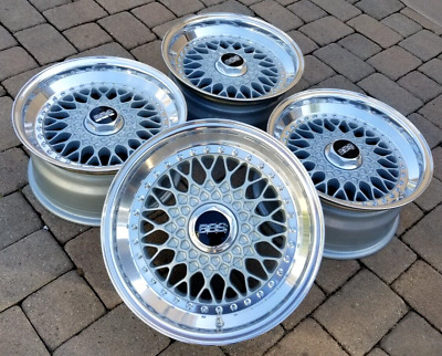 Authentic Fully Restored BBS RS211 16x8 5x120 Wheels Rims for BMW E24 ...