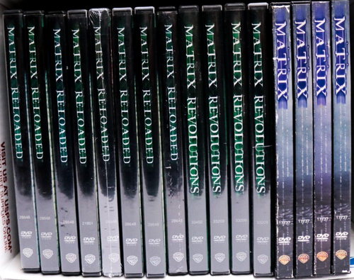The Matrix Trilogy DVD - Lot of 16 | eBay