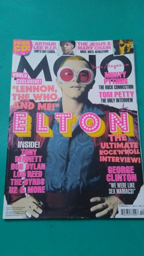 Mojo October 2006: Elton John interview, Tom Petty, George Clinton ...