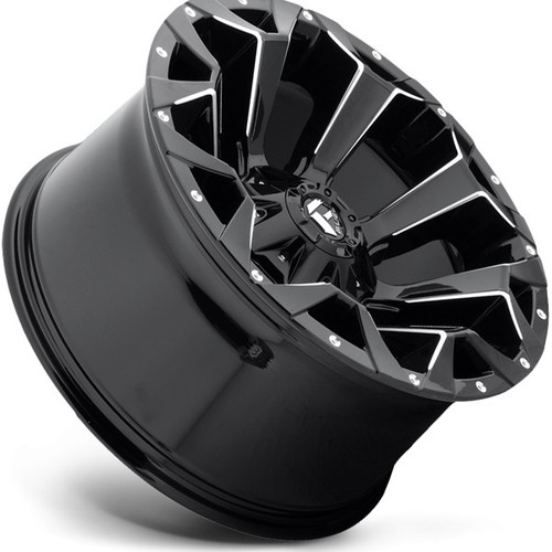Fuel D576 Assault 17x9 6x135/6x5.5" -12mm Black/Milled Wheel Rim 17 ...