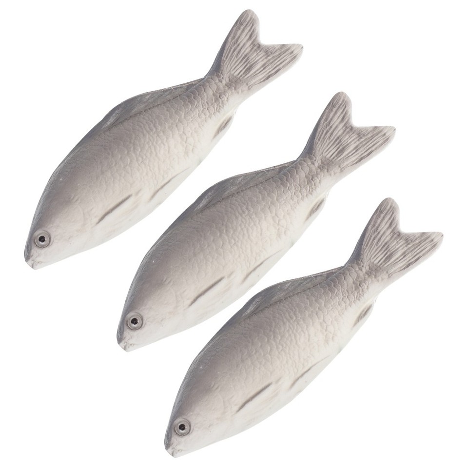 3Pcs realistic fake fish Lifelike Fake Fish Fish Model Toys Artificial ...