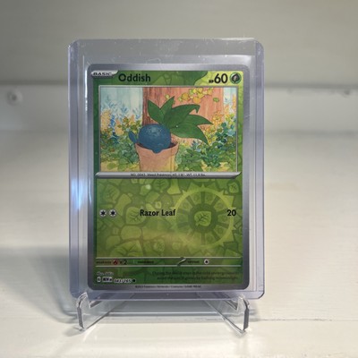 Oddish Reverse Holo - 043/165 - Scarlet & Violet 151 Pokemon 2023 | eBay