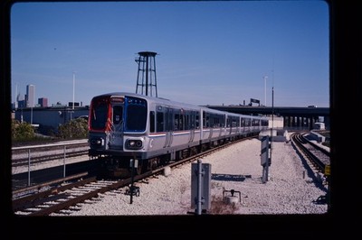 Railroad Slide - Chicago CTA #2036 Subway Transit El Car 1993 Midway ...