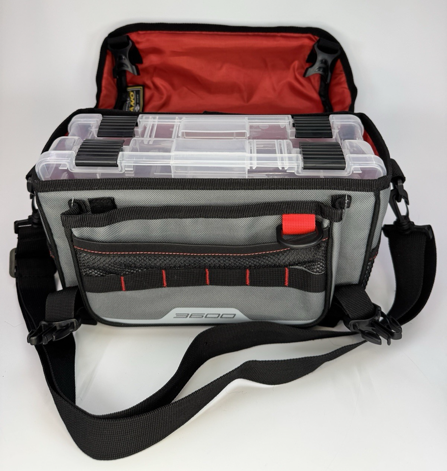 NWOT Plano Weekend Series 3600 Fishing Tackle Bag PLABW361W w/ 2 ...