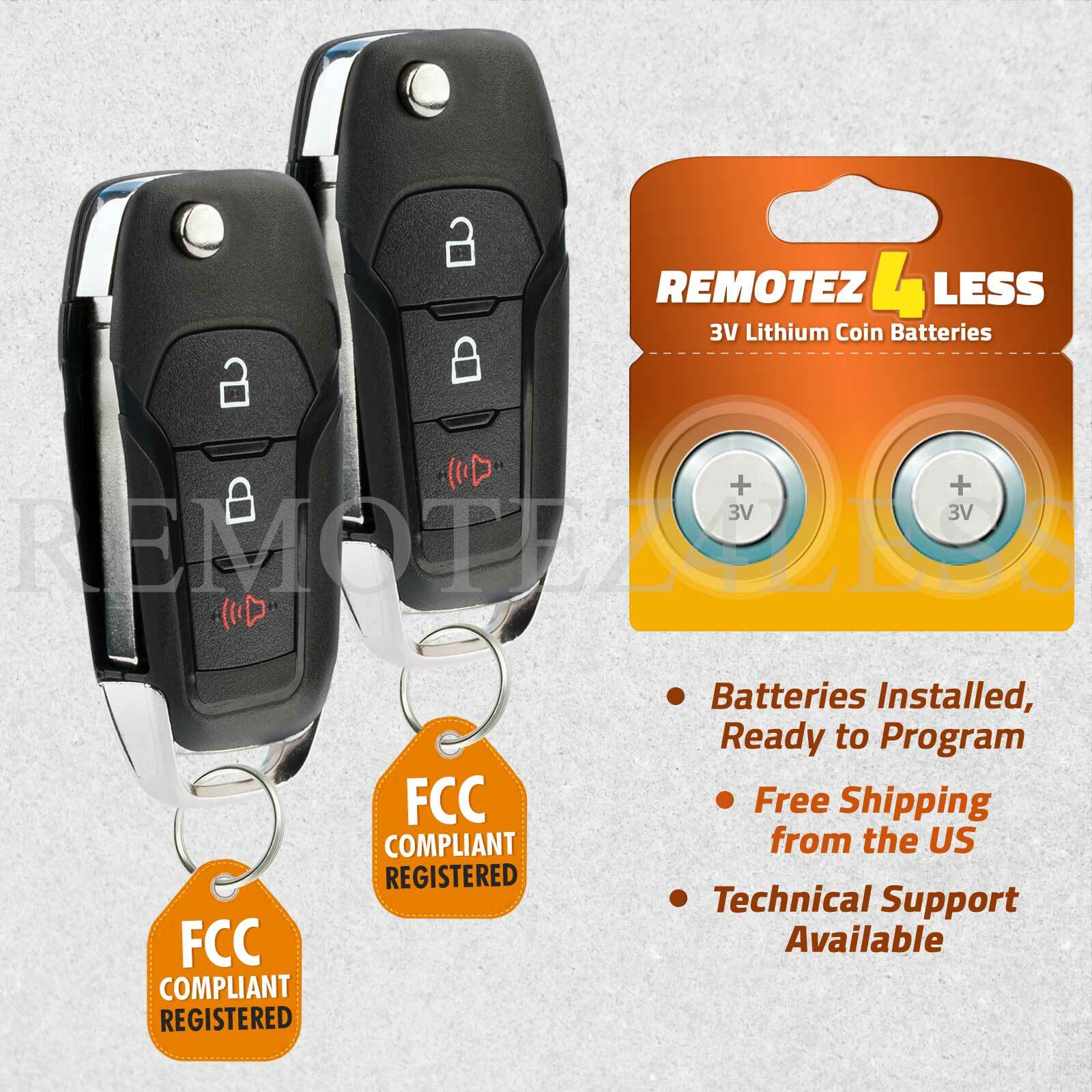 2 For 2020 Ford Maverick Keyless Entry Remote Key Fob N5F-A08TAA | eBay