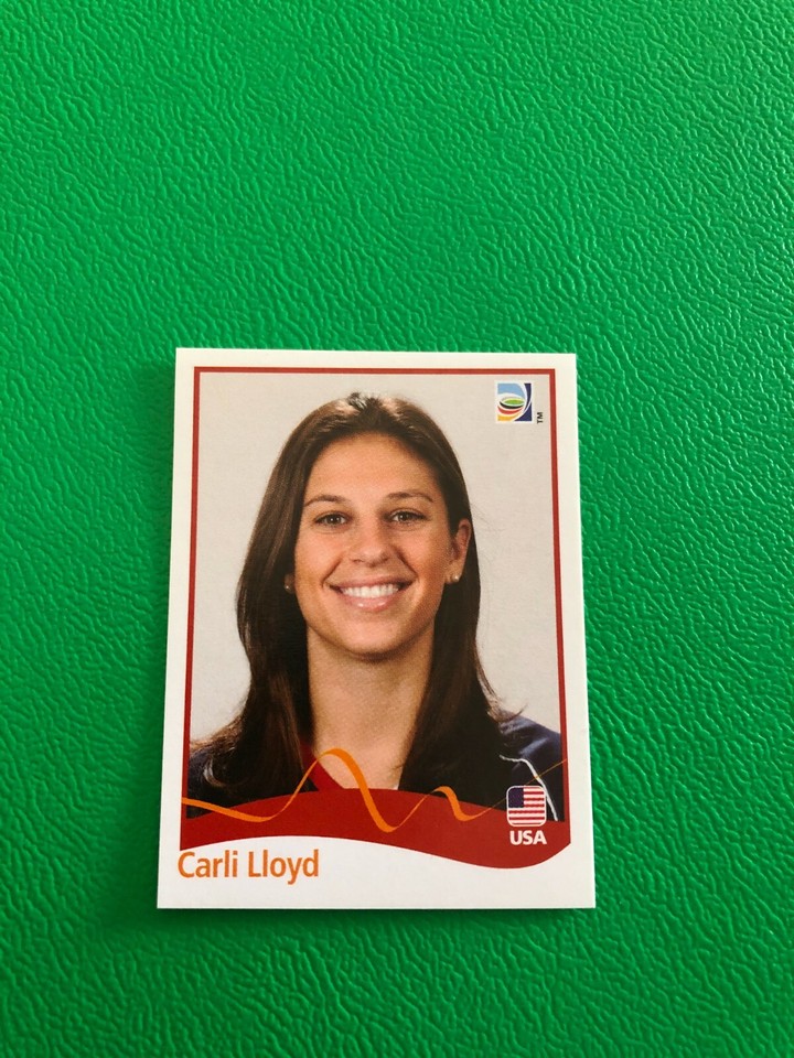 PANINI CARLI LLOYD ROOKIE HOPE SOLO STICKER LOT WORLD CUP 2011 Team USA ...
