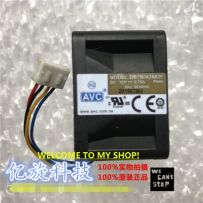 AVC 4028 12V 0.75A DBTB0428B2F 4CM super large volume server fan | eBay