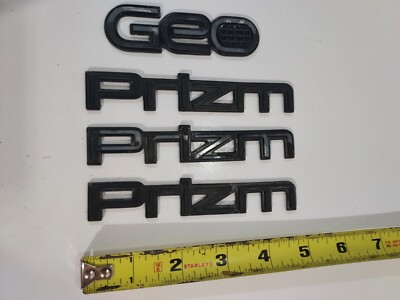 OEM Geo Prizm Lettering Badge 4pc Set. (Fits: 1994- 2002 Geo Prizm) | eBay