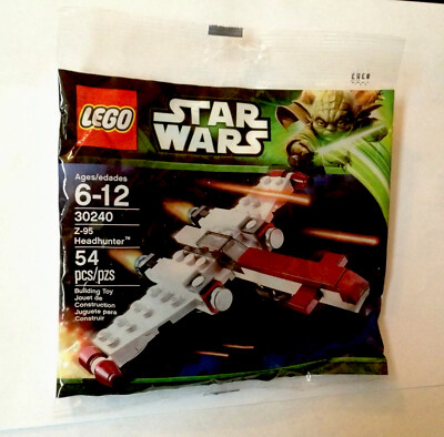 Lego Star Wars 30240 Z-95 Headhunter 54 Pcs Polybag Baggie Plane Jet ...