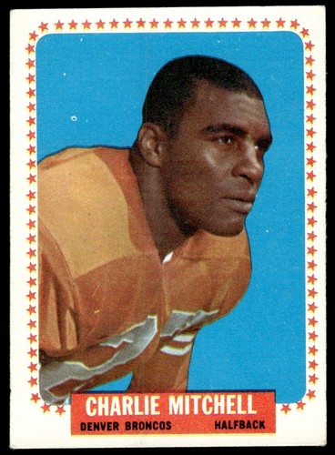 1964 Topps Charlie Mitchell Denver Broncos #55 | eBay