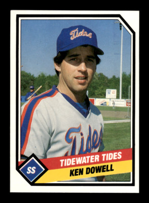 1989 CMC # 11 Ken Dowell Card (ML2) Tidewater Tides New York Mets | eBay