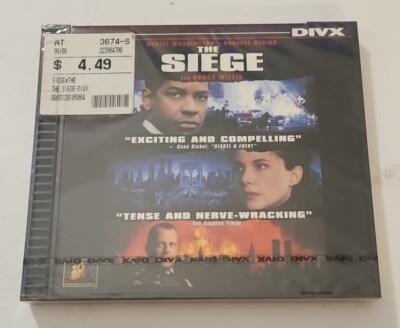 The Siege Denzel Washington Rare DIVX Movie Brand New Sealed | eBay