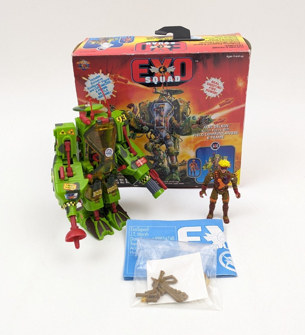 1993 Exo Squad Playmates Toys Exosquad Alec Deleon Field Communications ...