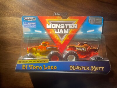 Monster Jam Double Down Showdown! El Toro Loco vs Monster Mutt 2019 | eBay