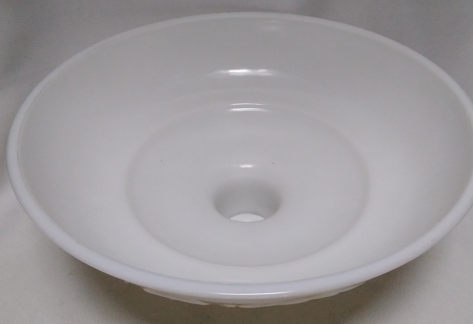 Antique Torchiere Glass Shade Funeral Lamp Art Deco 15-3/4” Free ...